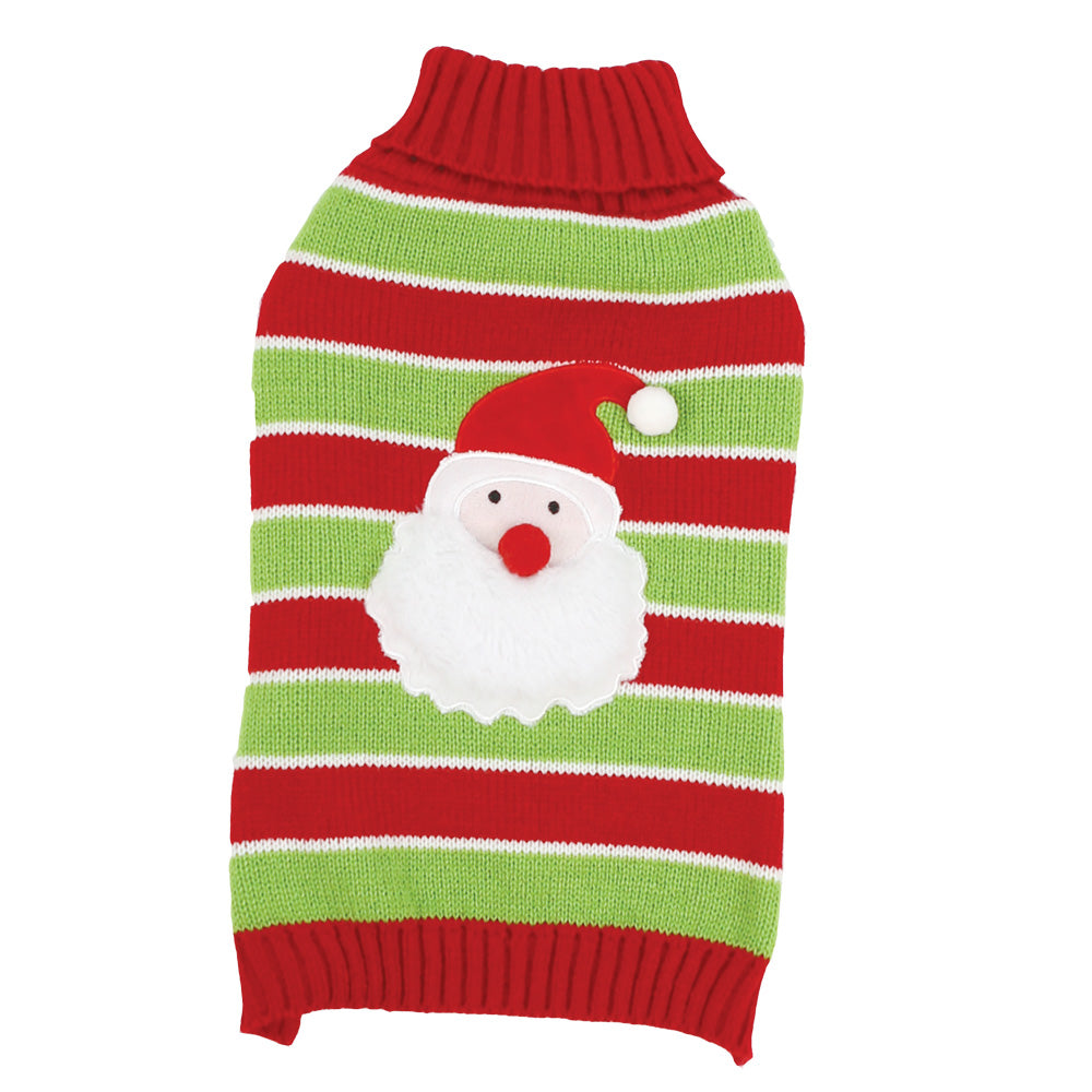 Santa Appliqué Sweater For Small to Medium Dog — Newlands Garden Centre