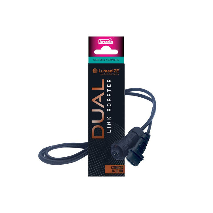 Lumenize T5 to Led, 1.2M Link Cable — Newlands Garden Centre