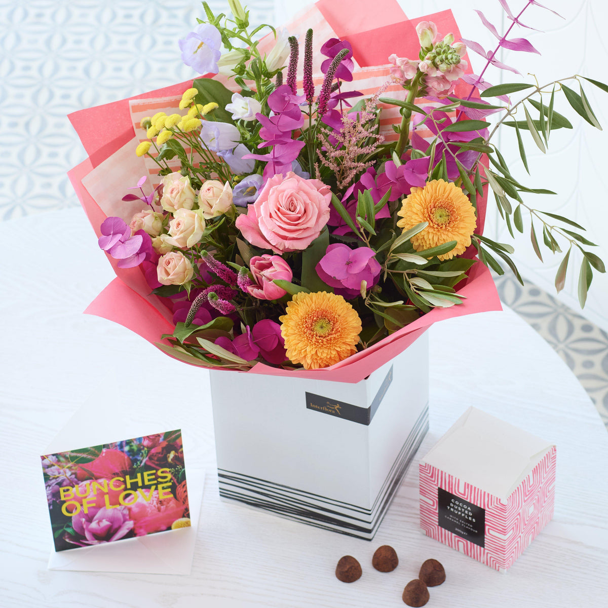 Luxury Mother’s Day Bundle With Card & Chocs — Newlands Garden Centre