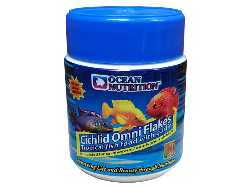 Ocean Nutrition Cichlid Omni Flake 34g — Newlands Garden Centre