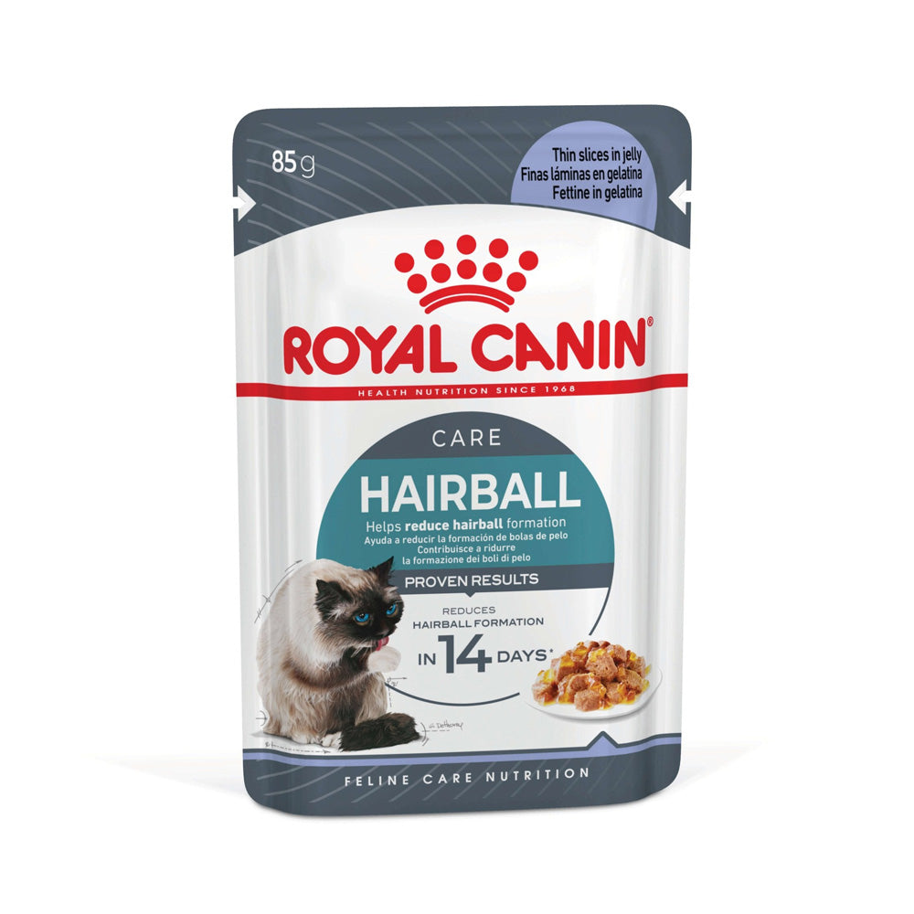 Royal Canin Hairball Care Jelly Wet Cat Food 85g — Newlands Garden Centre