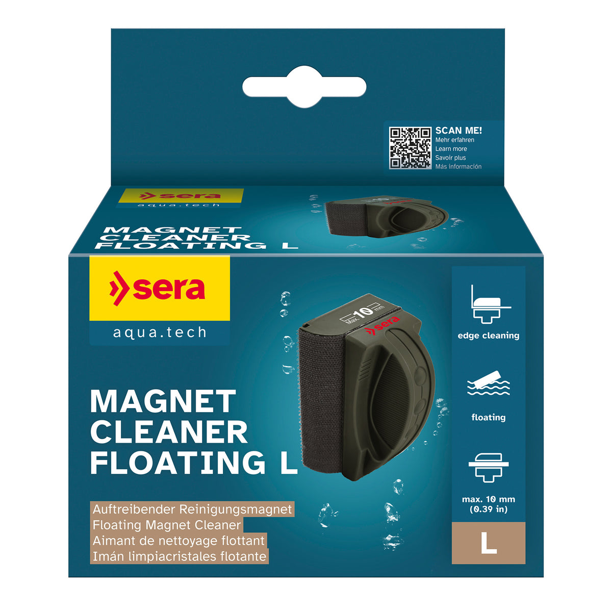 Sera Magnet Cleaner Floating Large — Newlands Garden Centre